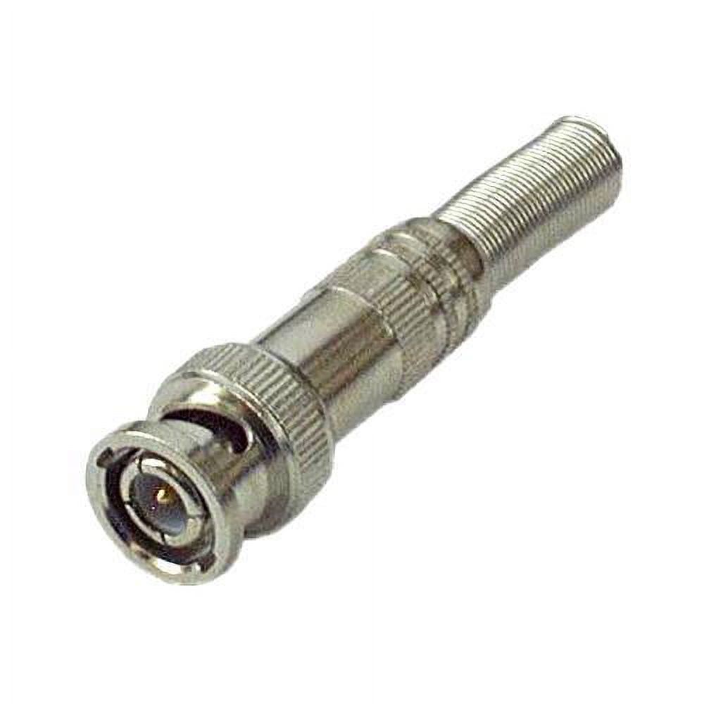 IEC BNCM-SP BNC Male Solder connector with Shell & Bend Relief ...