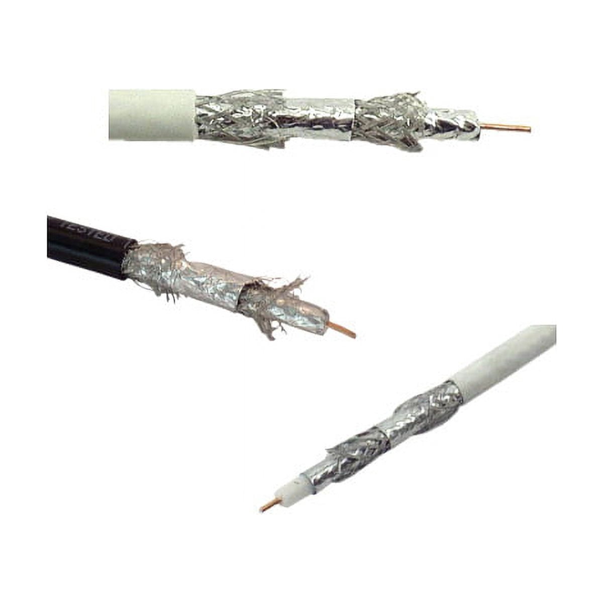 IEC CAB-RG6-Q-DB RG6U 75 ohm Coax Cable Quad Shield - Direct Burial ...