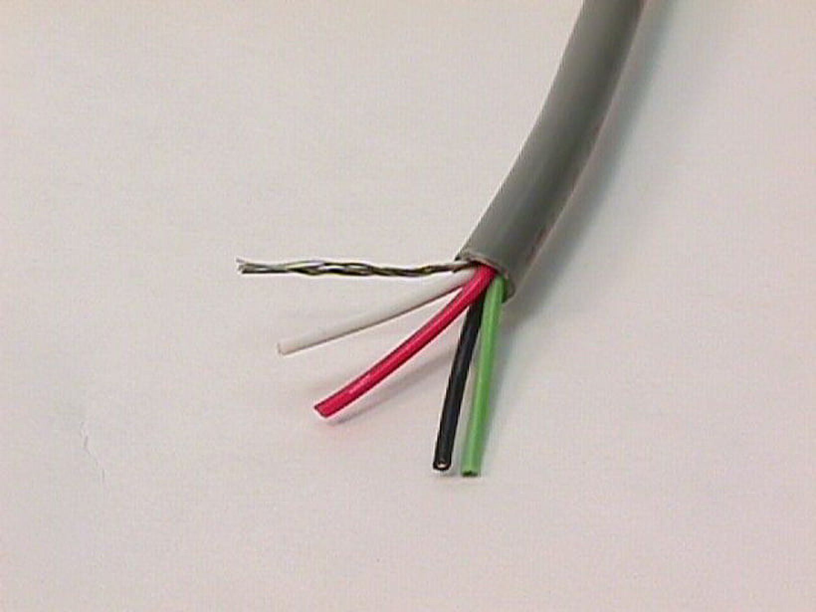 IEC CAB004 24 Gauge 4 Conductor Shielded Cable Priced by the Foot ...