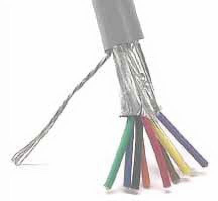 IEC CAB008 24 Gauge 8 Conductor Shielded Cable Priced by the Foot ...