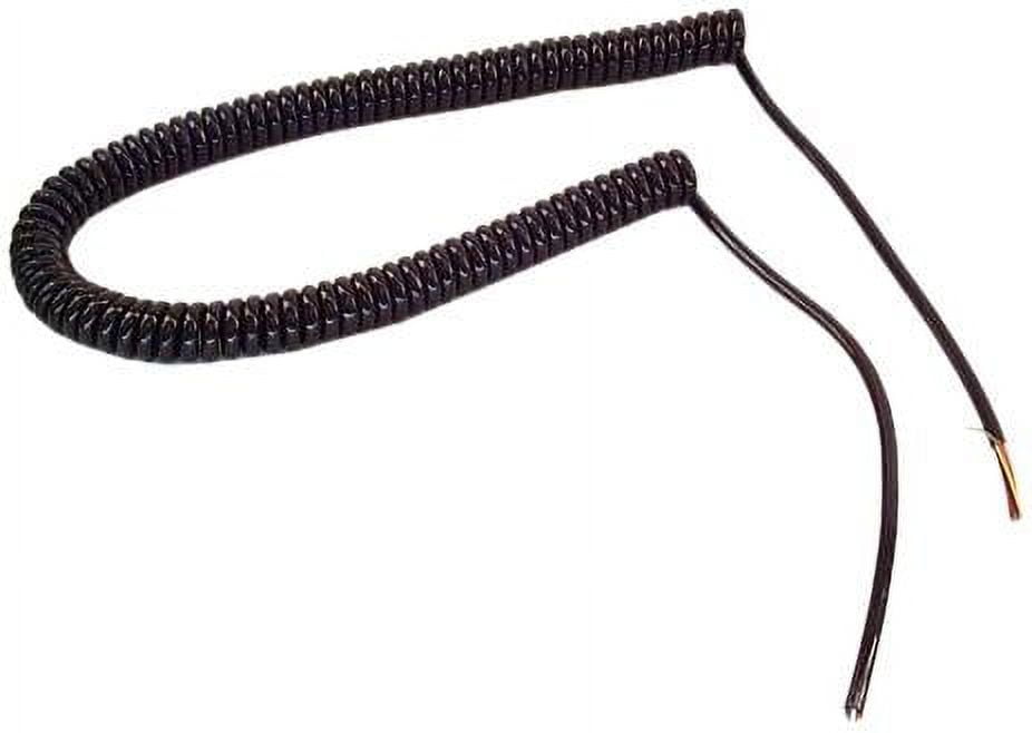 IEC CC010-12 28 Gauge 10 Conductor Coiled cable 8 feet stretch 4 feet ...