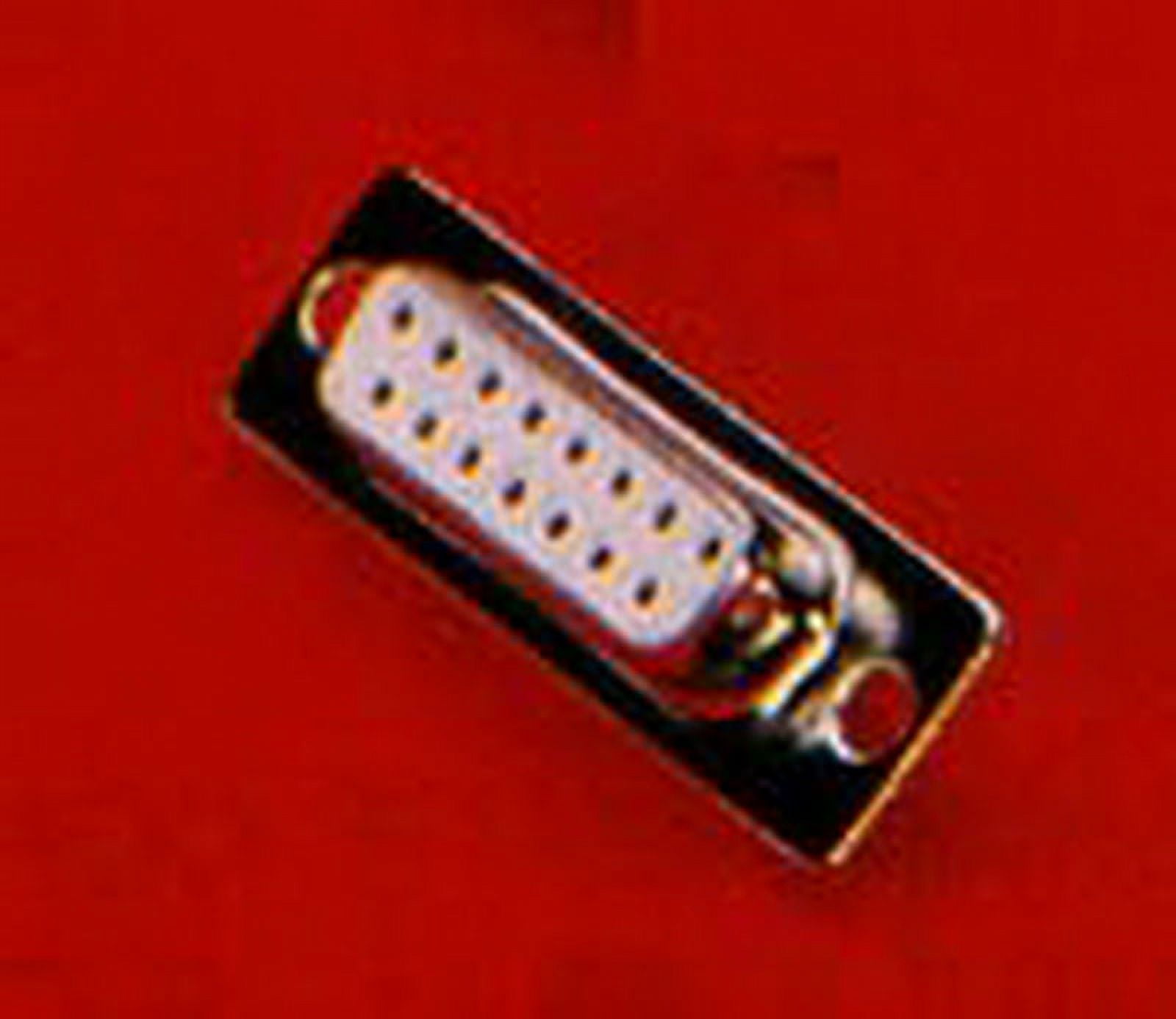 IEC DB15FS DB15 Female Solder Type Connector - Walmart Business Supplies