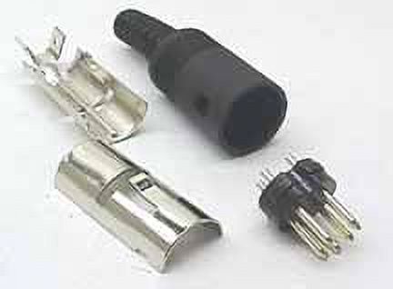 IEC DN07M Din - 7 Pin Male Connector - Walmart.com