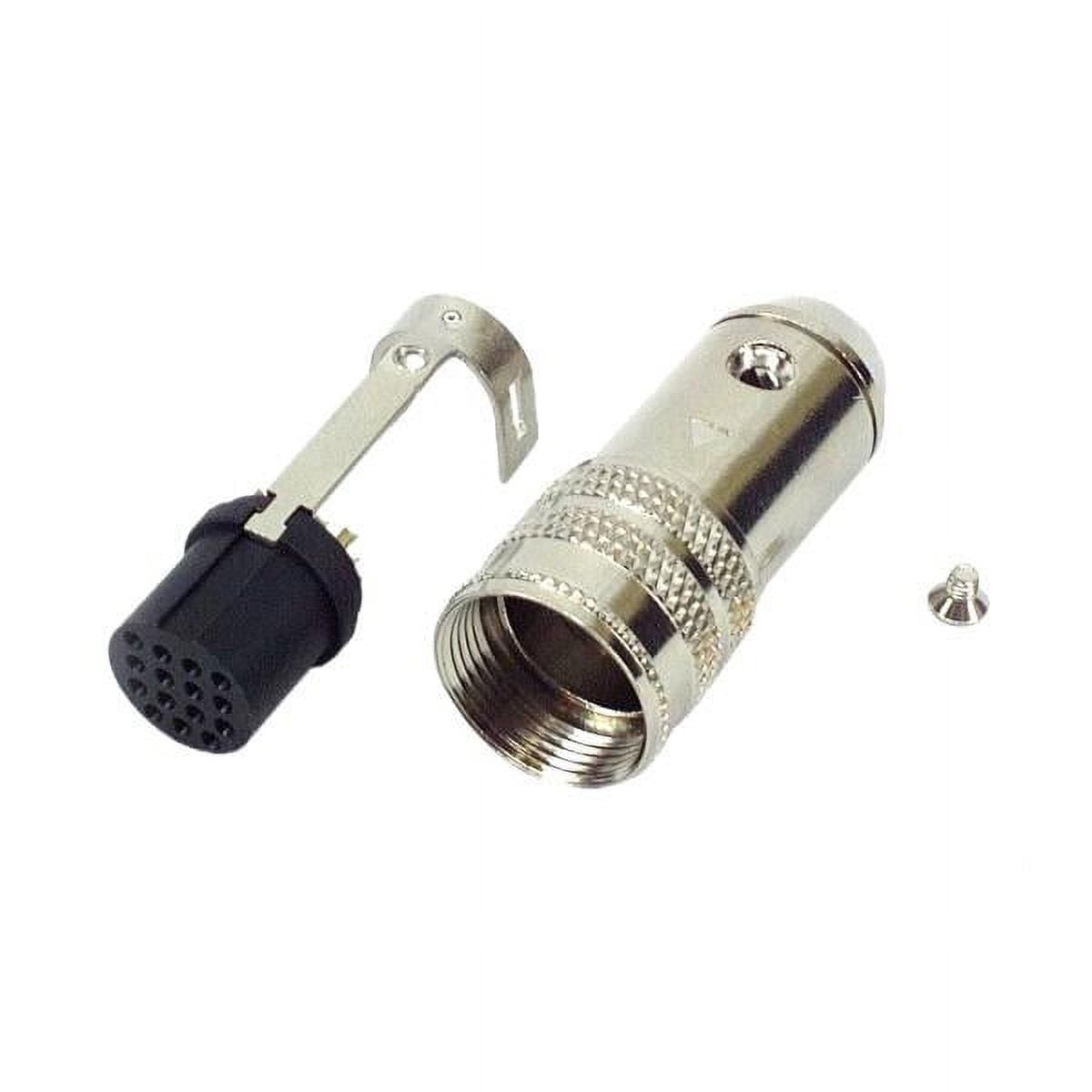 IEC DN15FS Din - 15 Pin Female Solder Connector with Threaded Latch ...