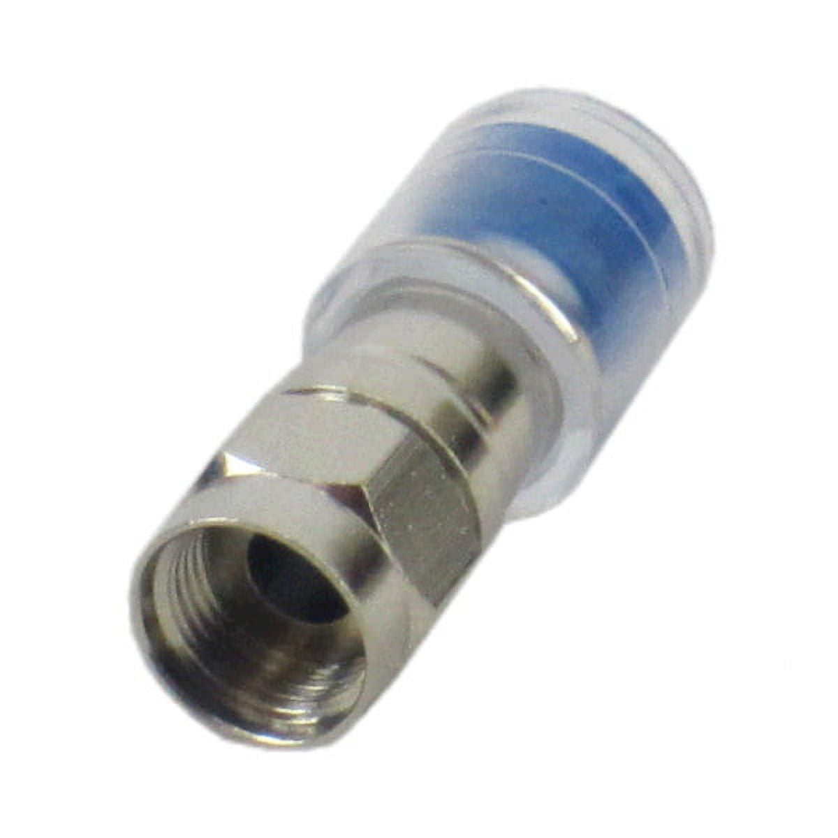 IEC FPS-RG6Q-WP F Male CATV PermaSeal RG6 50 Pack - Walmart.com