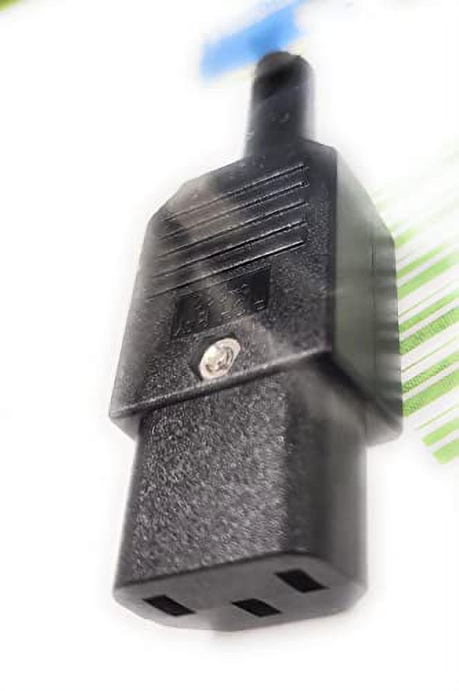 IEC Female Cord END Connector 10AMP 250VAC EAC Type 3 Prong (Screw ...