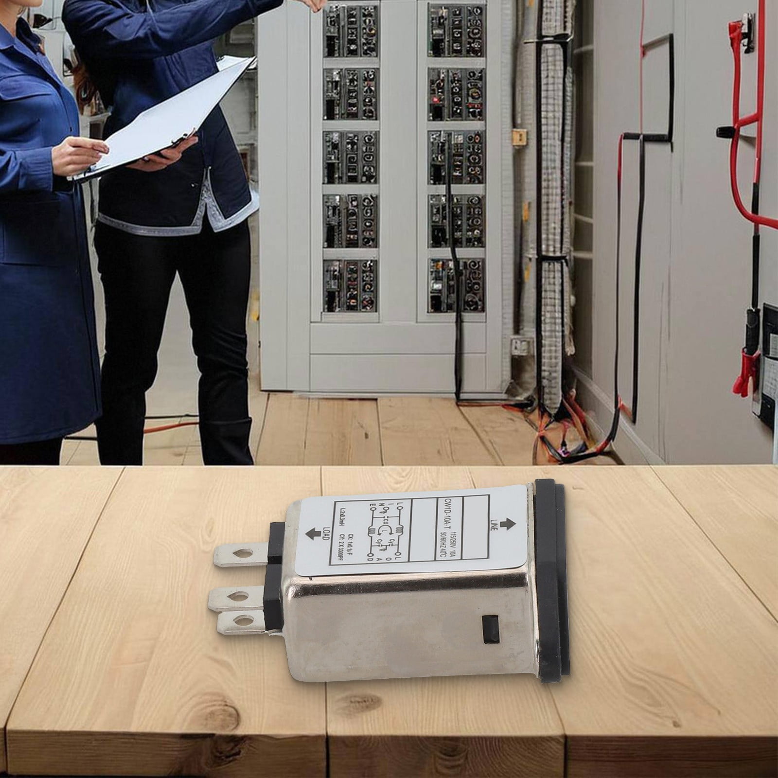 IEC Input Module AC Power Outlet with for EMI Filter Fuse CW1D YIWEI ...