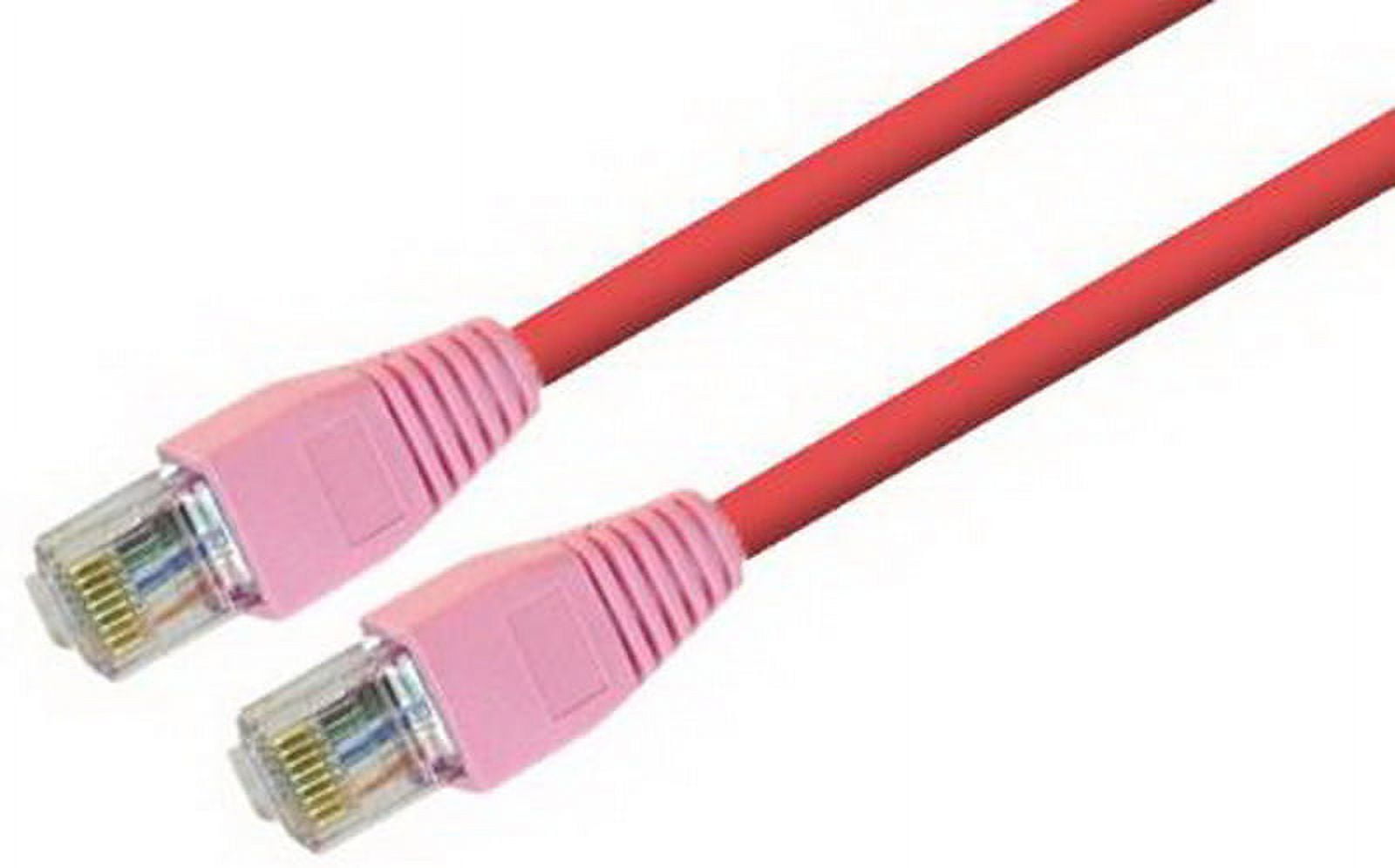 IEC L60052 Cat 6 Gigabit Crossover Cable Red 7' - Walmart.com