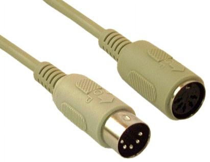 IEC M1200-15 PC Keyboard Extension Cable 15' - Walmart.com