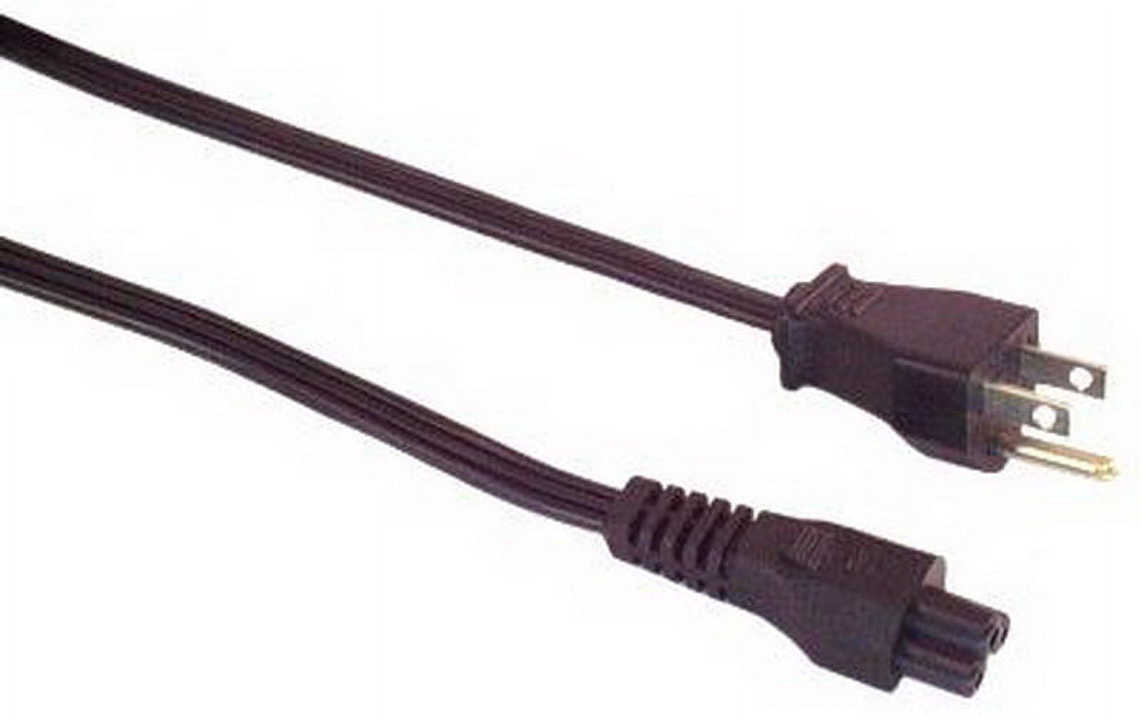 IEC M1313 PC Laptop Power Cord with 3 Prong 'Mickey Mouse' Connector ...