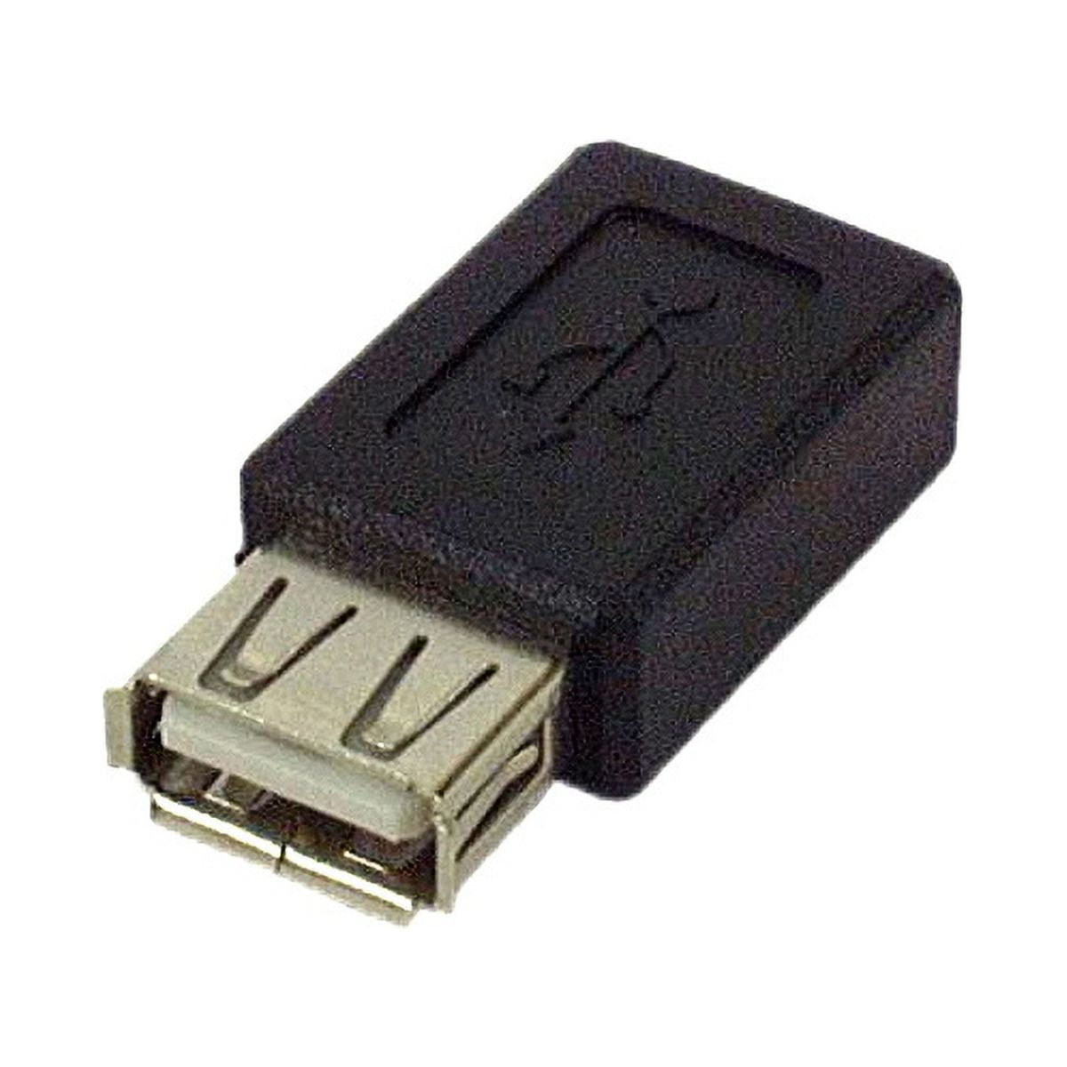 IEC M2466 USB A Type Jack to Mini 5 pin (B) Jack - Walmart.com
