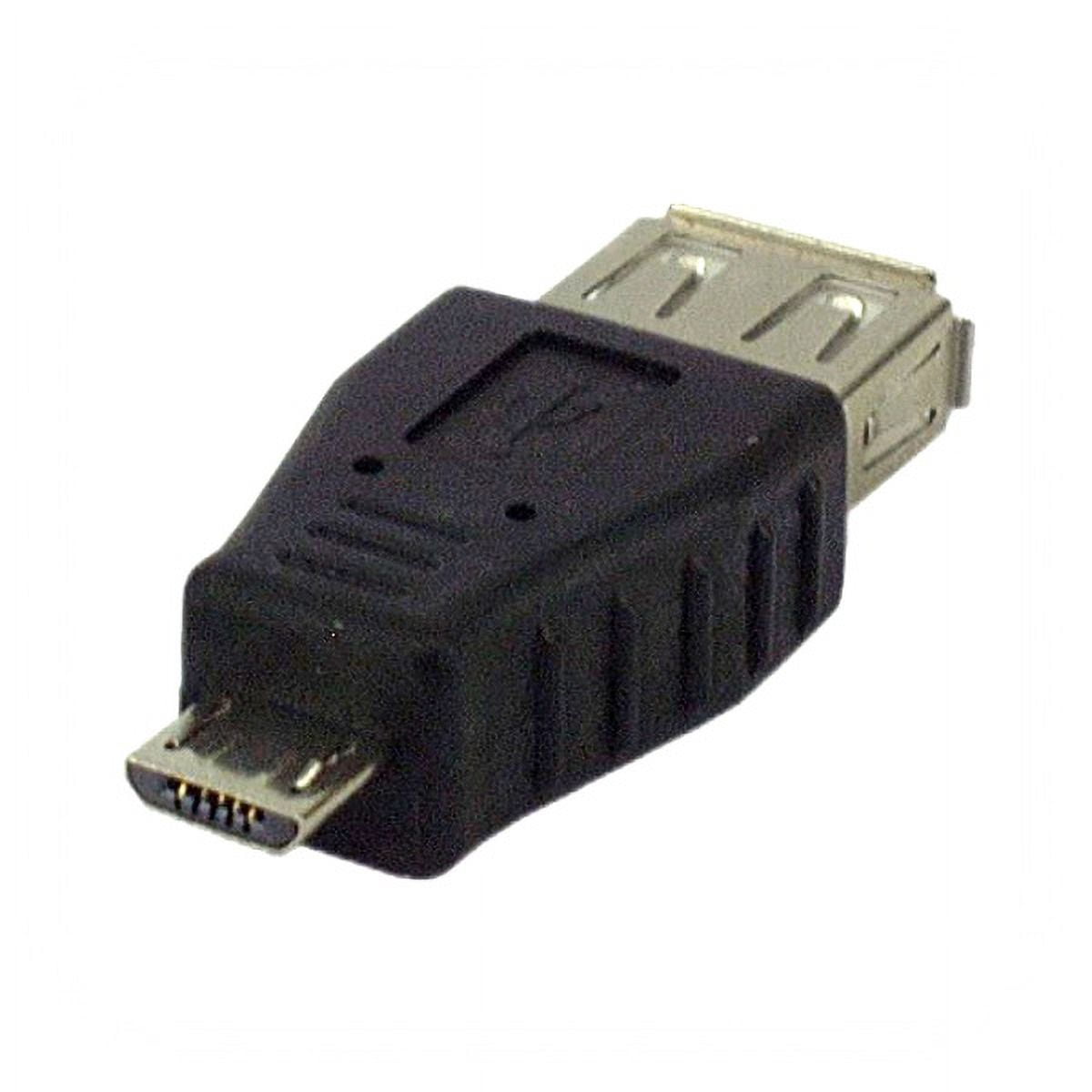 IEC M2467 USB Type A Jack to Micro 5 pin (B) Plug - Walmart.com
