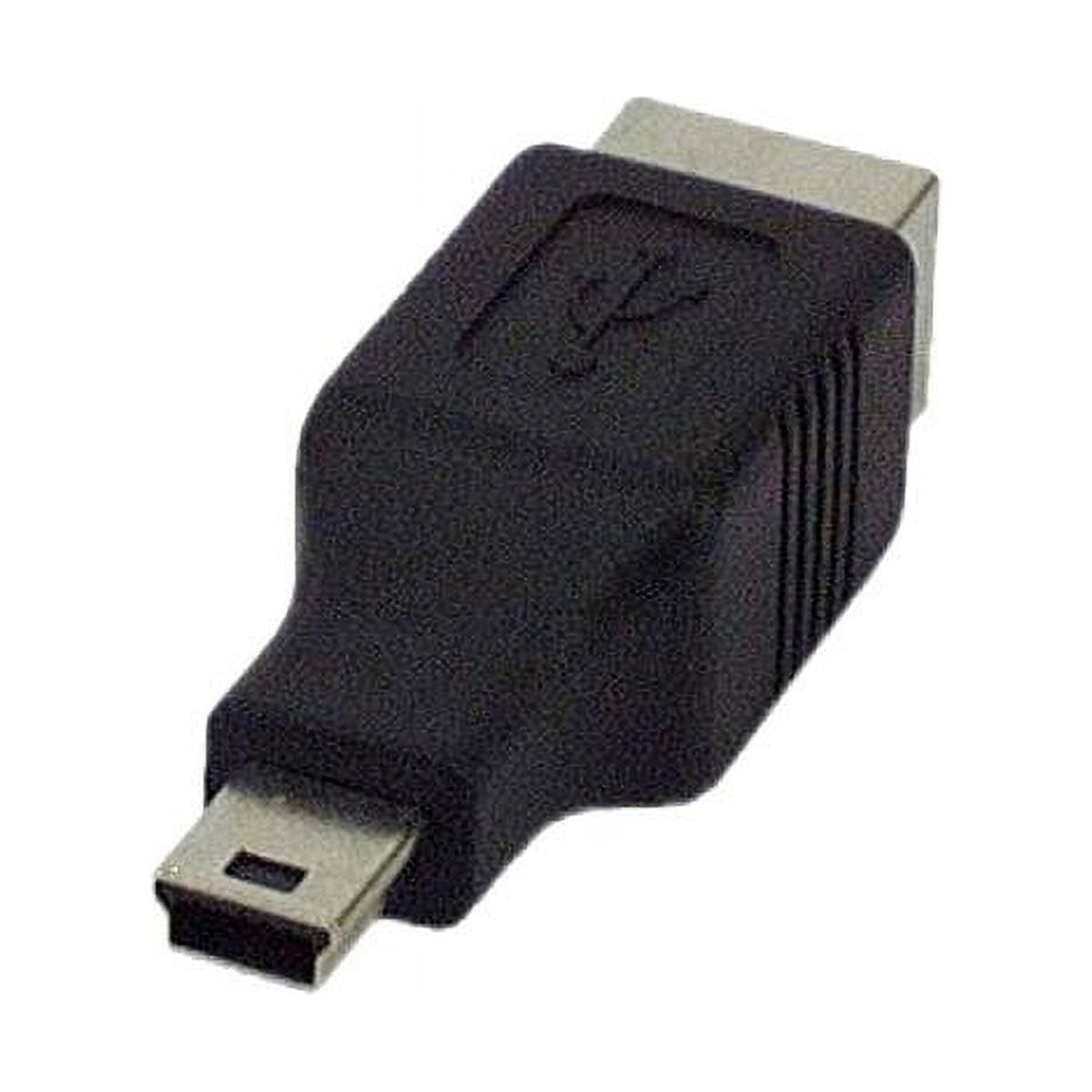 IEC M2468 USB Type B Jack to Mini 5 pin (B) Plug - Walmart.com