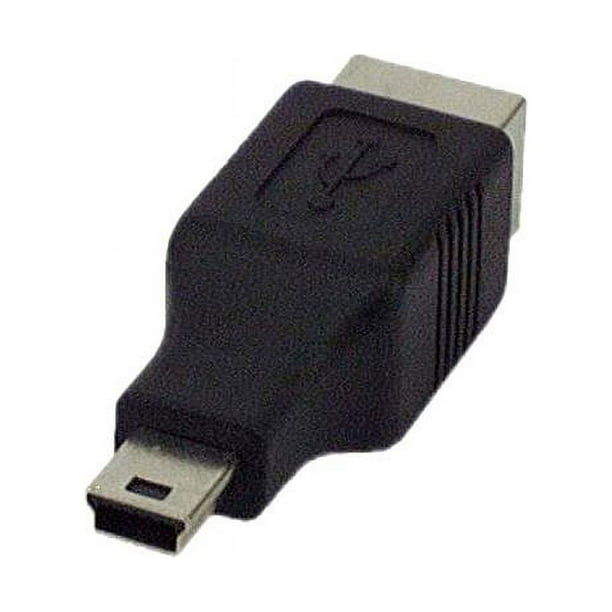 IEC M2468 USB Type B Jack to Mini 5 pin (B) Plug - Walmart Business ...