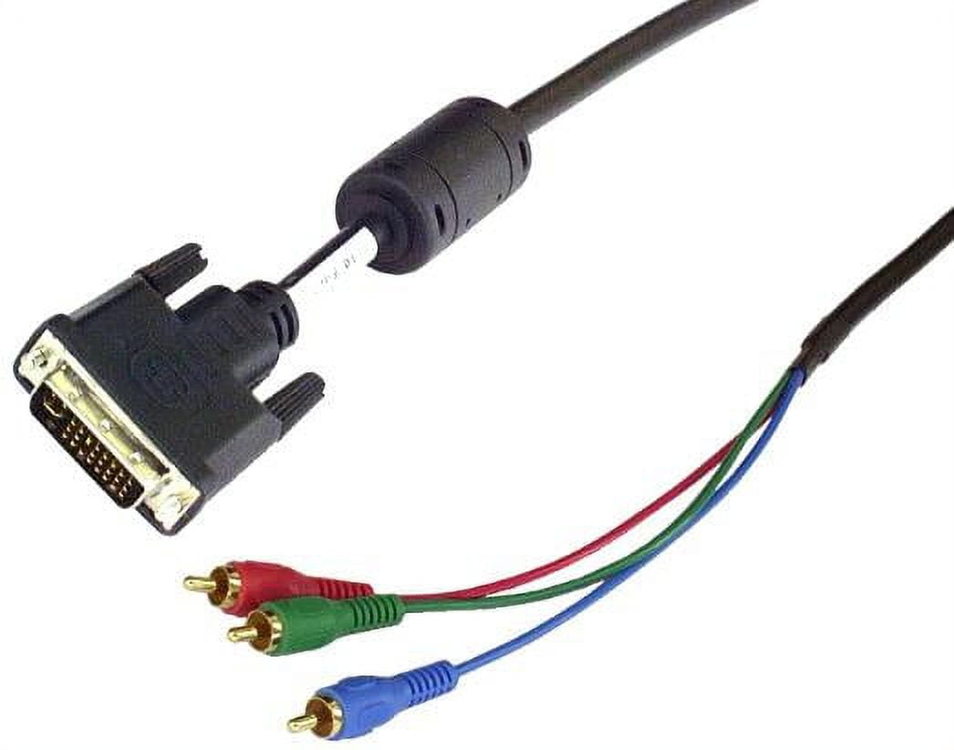 IEC M5149-10 DVI-I or DVI-A to 3 RCAs Analog 10 Feet - Walmart.com