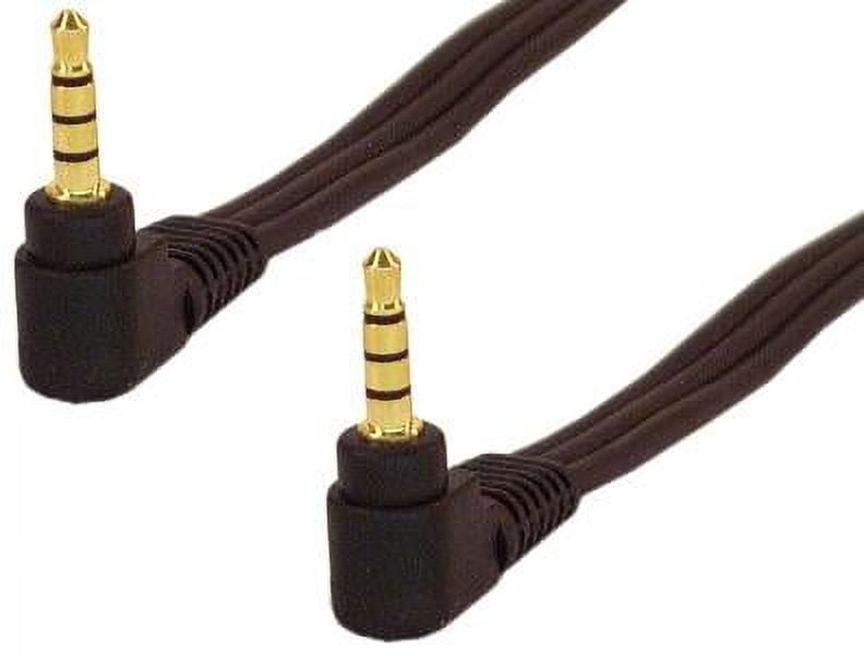 IEC M7413R-06 3.5mm Video & Stereo Audio Male to Male Cable 6 ...