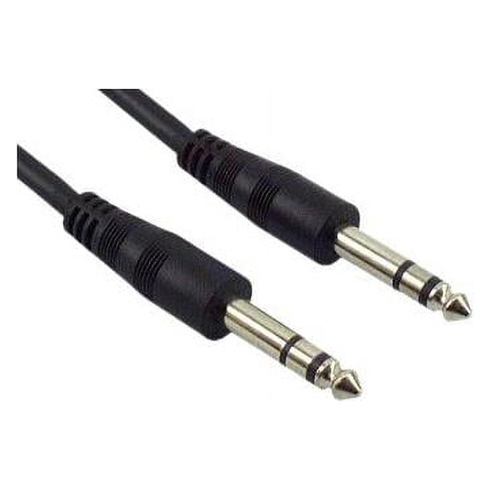 IEC M7415-100 "1/4"" Stereo Male to 1/4"" Stereo Male Audio Cable 100 ...