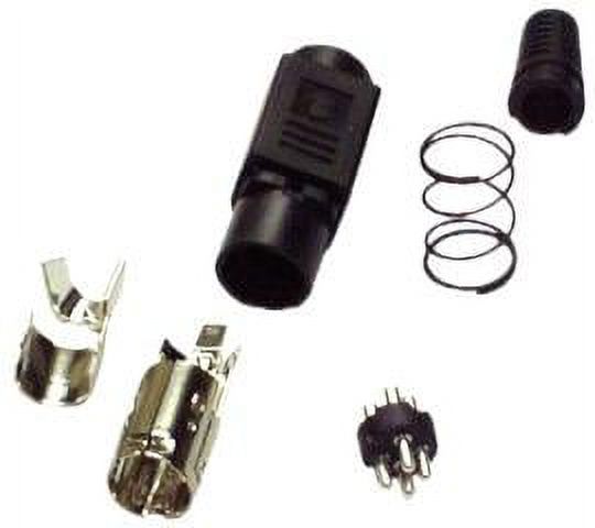 IEC MD04M-PWR Mini Din 4 Pin Male Connector with 1 Amp rated contacts ...