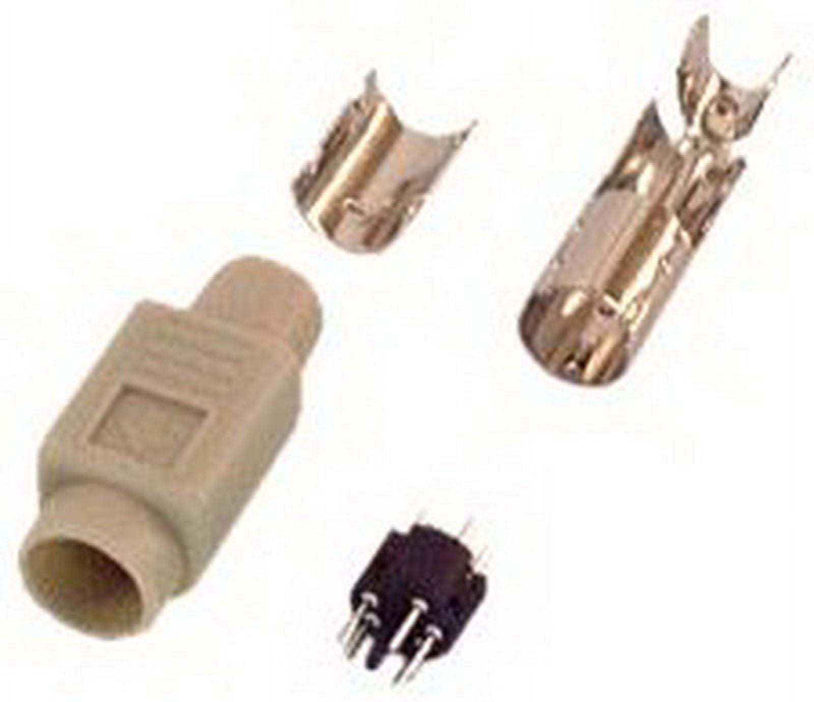 IEC MD05M Mini Din 5 Pin Male Connector - Walmart.com