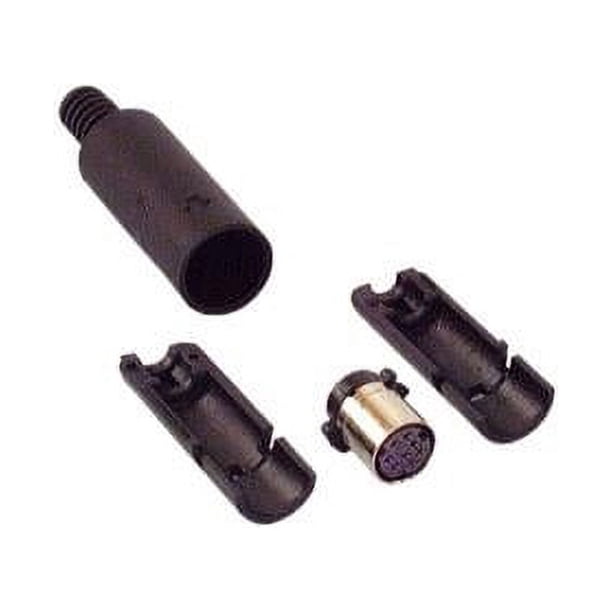 IEC MD08F Mini Din 8 Pin Female Connector - Walmart Business Supplies