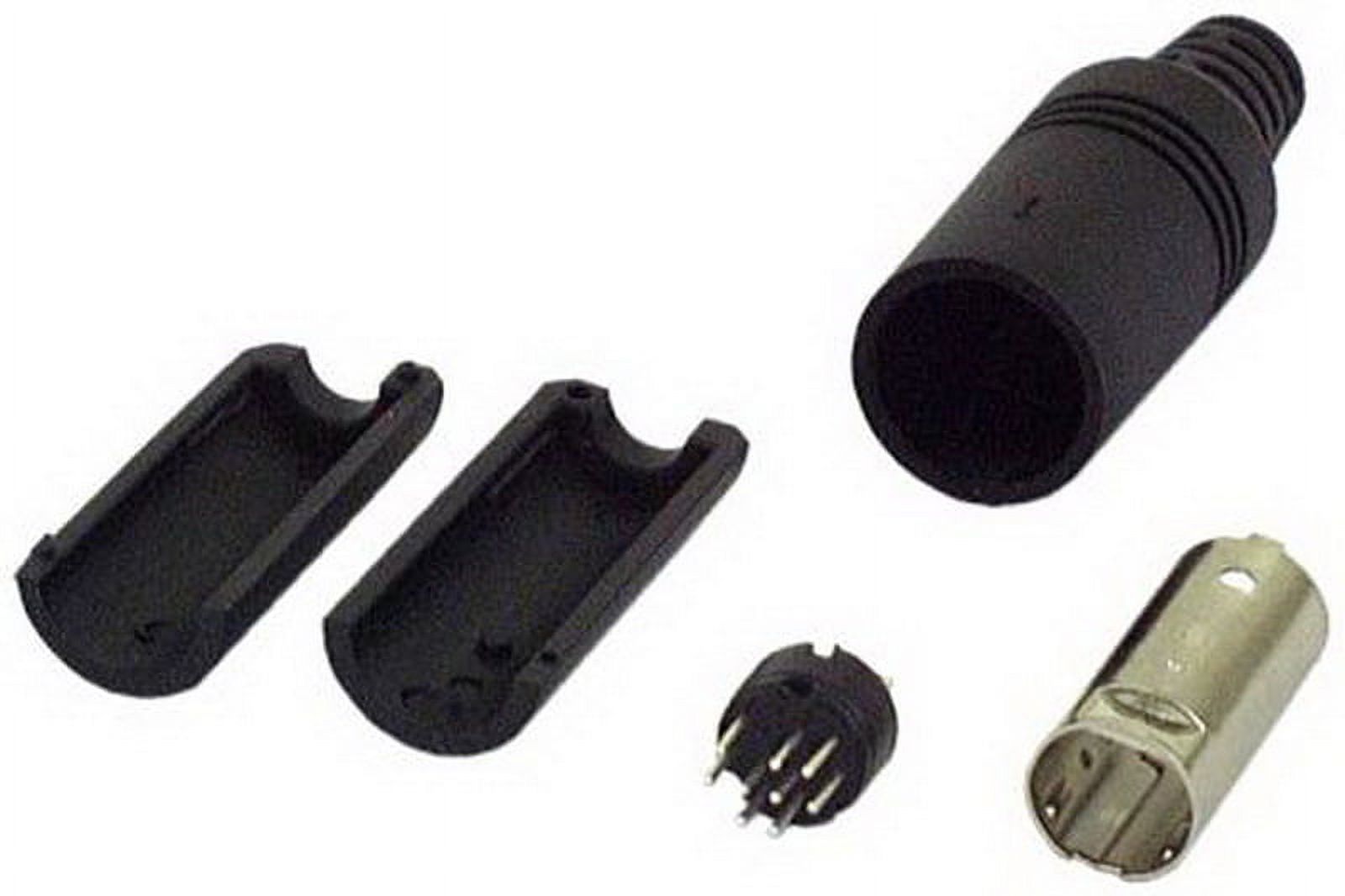 IEC MD09M Mini Din 9 Pin Male Connector - Walmart.com