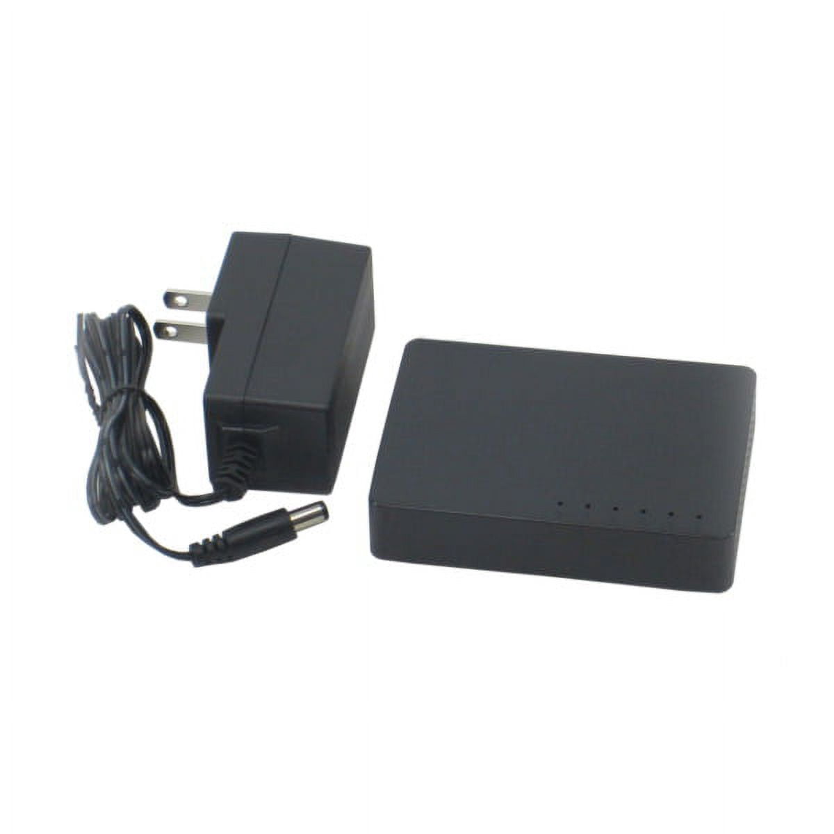 IEC NEX20518 Ethernet™ Switch with 5 Gigabit Ports - Walmart.com