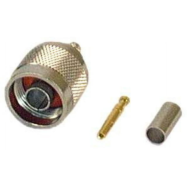 IEC NM-RG58-RP N-type Male Connector for RG58 Reverse Polarity (Female ...