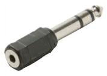 IEC PH35F-1-4M 3.5mm Jack to One Quarter Inch Plug Stereo - Walmart.com