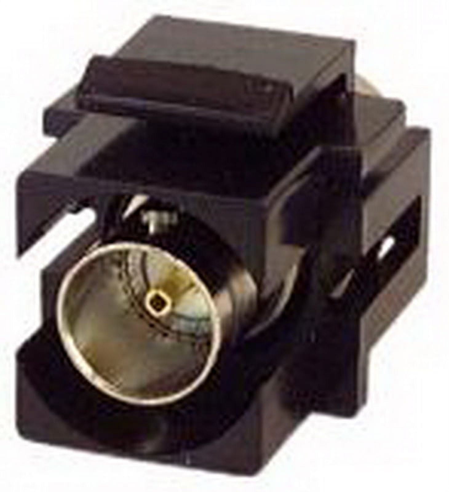 IEC RMBNC-BK BNC 75 Ohm Female to Female Flush Mount Keystone Connector ...