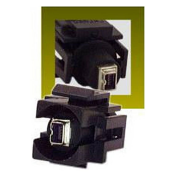 IEC RMFW4 Firewire 4 Pin Female to Female Connector on Ivory Flush ...