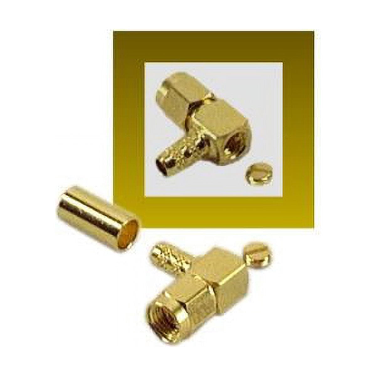 IEC SMAM-RG58-RP-90 SMA Male Connector Reverse Polarity (with Female ...