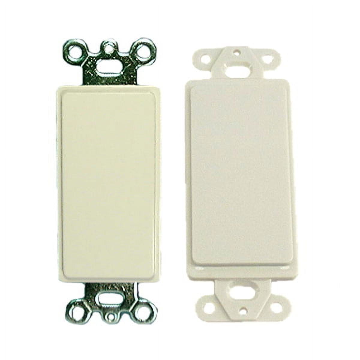 IEC WDB000000 Decora Insert Blank - Black - Walmart.com