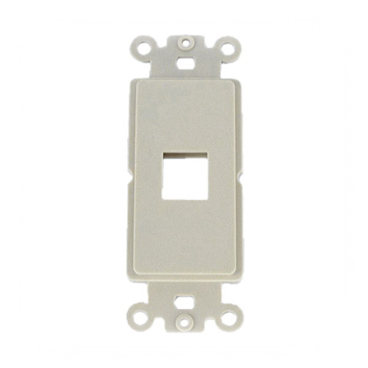 IEC WDX341000 Beige Decora Insert with One Keystone Cutout - Walmart.com
