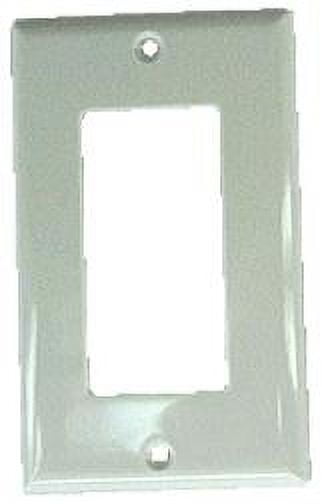 IEC WH10001 White Plastic Wall Plate with Decora style Cutout - Walmart.com