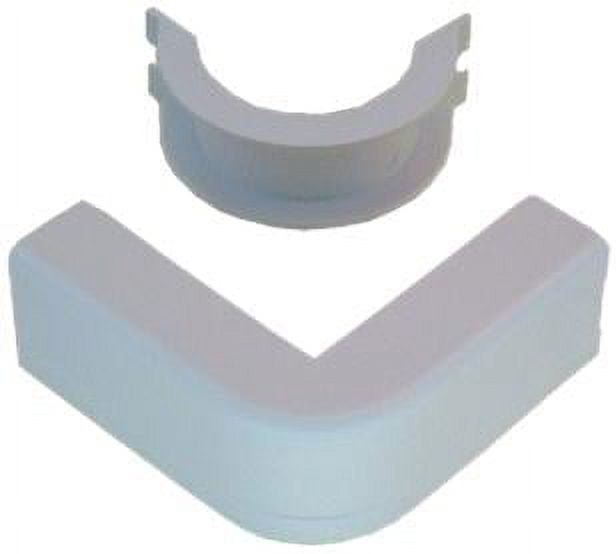 IEC WM1314 Outside Corner With Base 1-1/4 inch White - Walmart.com