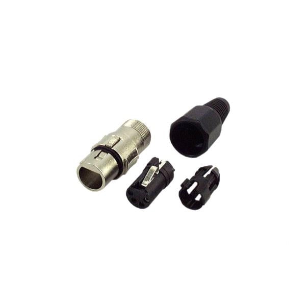 IEC XLR04F 4 Pin XLR Female Audio Connector: TV Accessories - Walmart.com