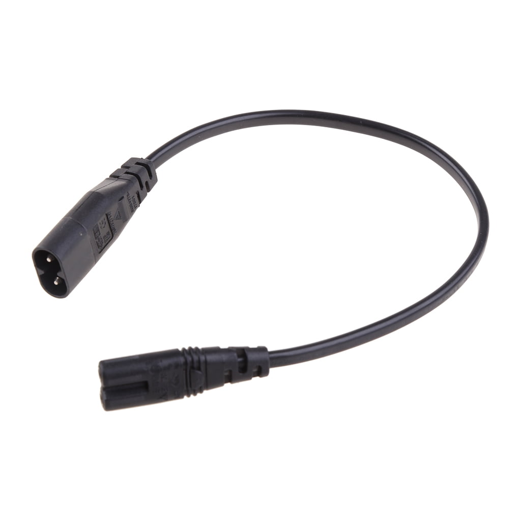 IEC320 C8 Male Plug To IEC320 C7 Female Power Extension Cable Cord C7 ...