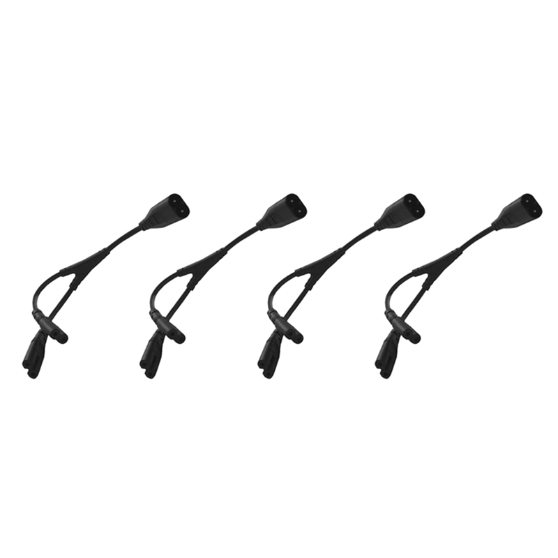 IEC320 C8 to 2X C7 Y Split AC Power Cord, 1 in 2 Out AC Power Cable ...