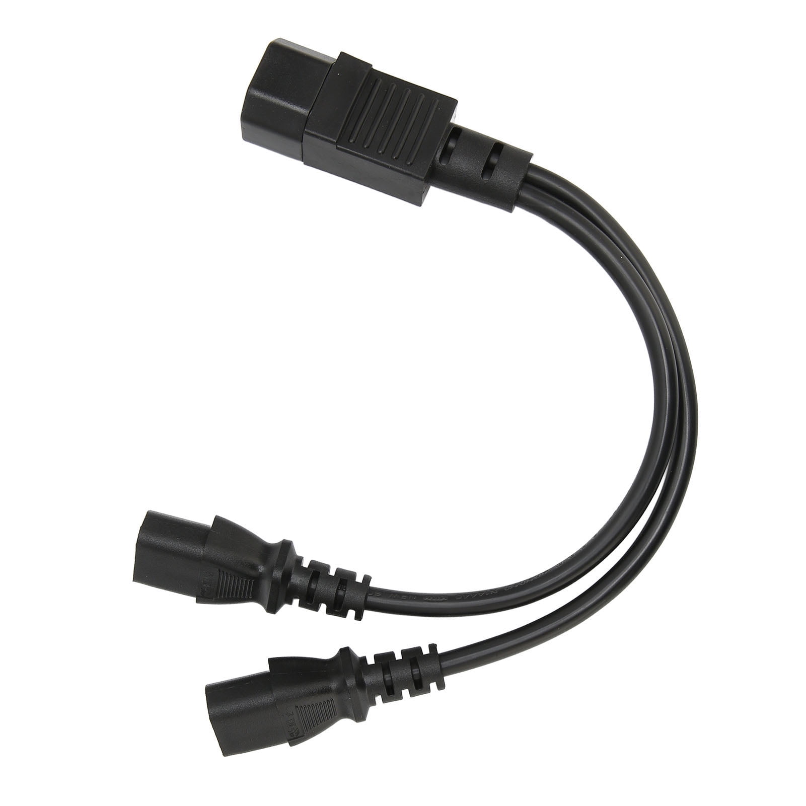 IEC320C14 to 2X C13 female power cord, C14 to 2X C13Y splitter ...