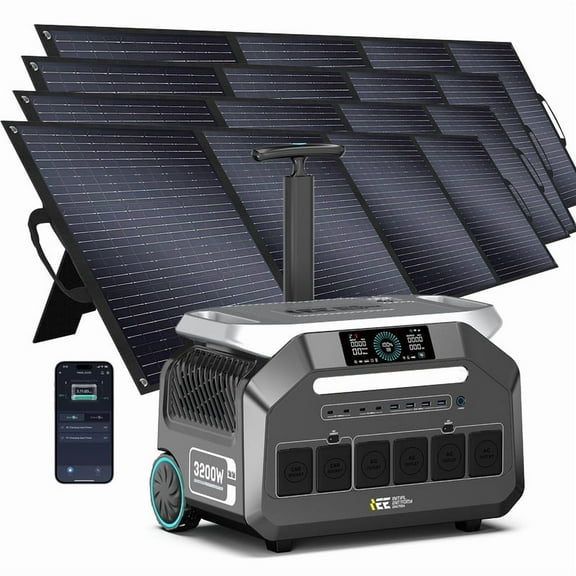 4Patriots Patriot Power Generator 1200 Silent, Fume-Free Solar ...