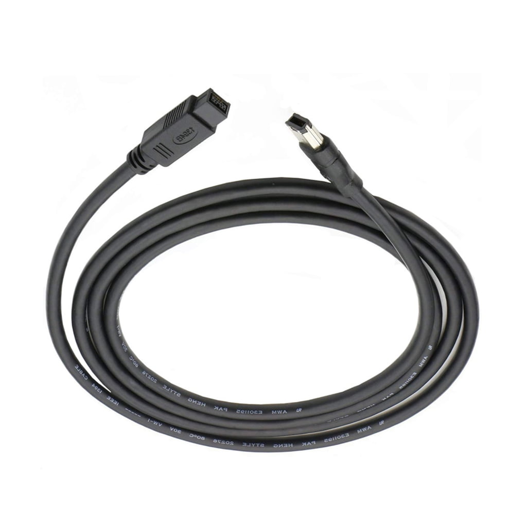 IEEE1394 Firewires Cable 6 Pin to 9Pin Connectors Cable for Printer ...