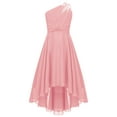 IEFIEL Kids Flower Girls Beaded Ruched Pageant Maxi Dress Wedding ...