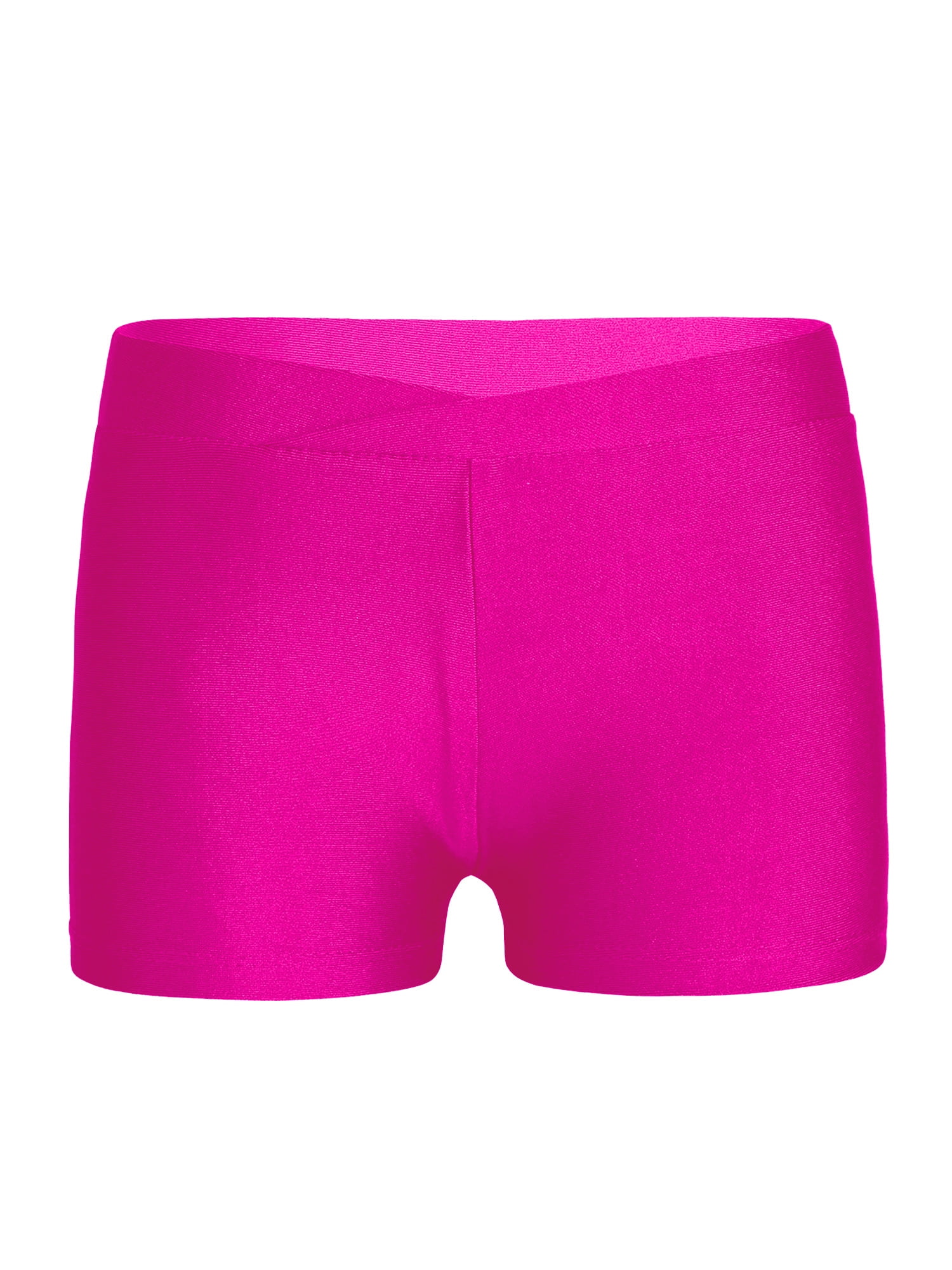 IEFIEL Kids Girls Slim Fit Dance Shorts Yoga Tumbling Volleyball Shorts ...
