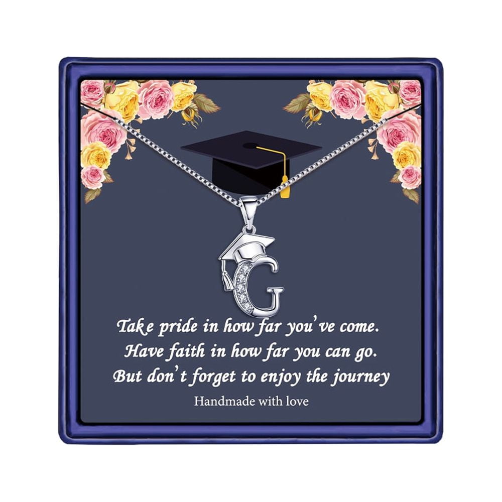 IEFSHINY Graduation Gifts for Her 2024, Initial Necklaces Meaningful ...