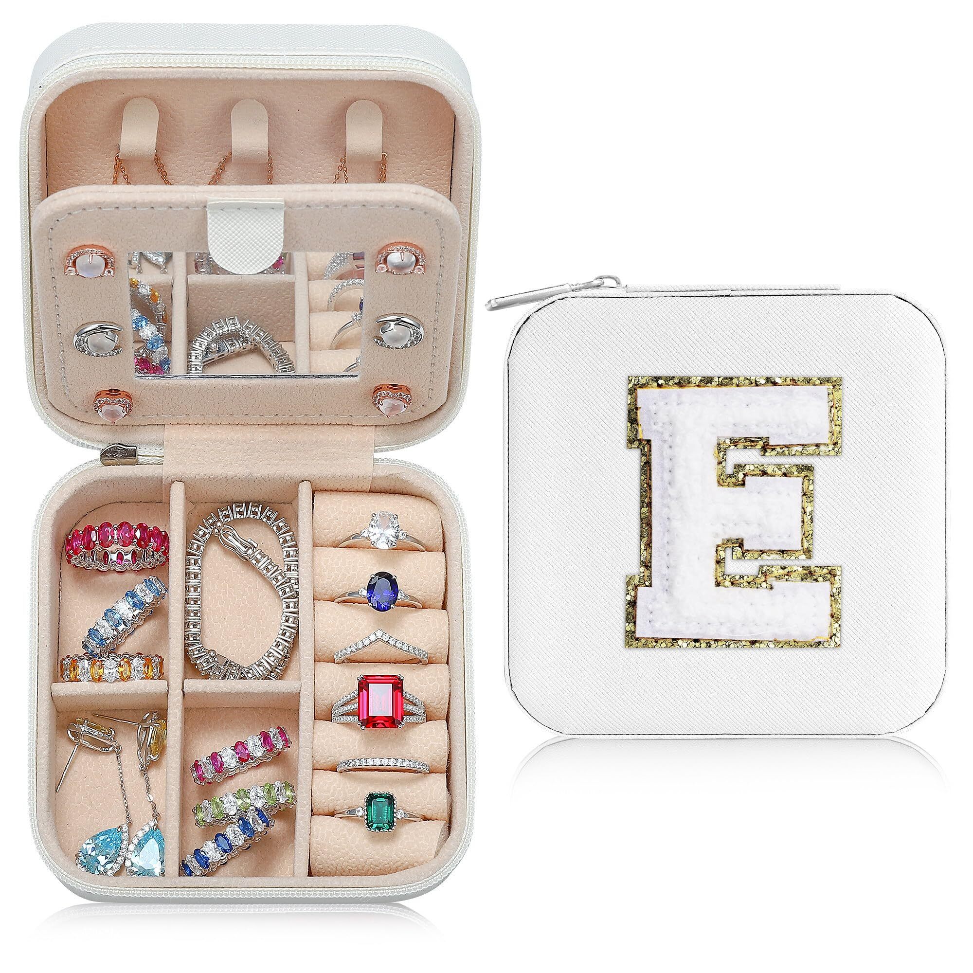 IEFSHINY Travel Essentials for Women Girls, Personalised Initial ...