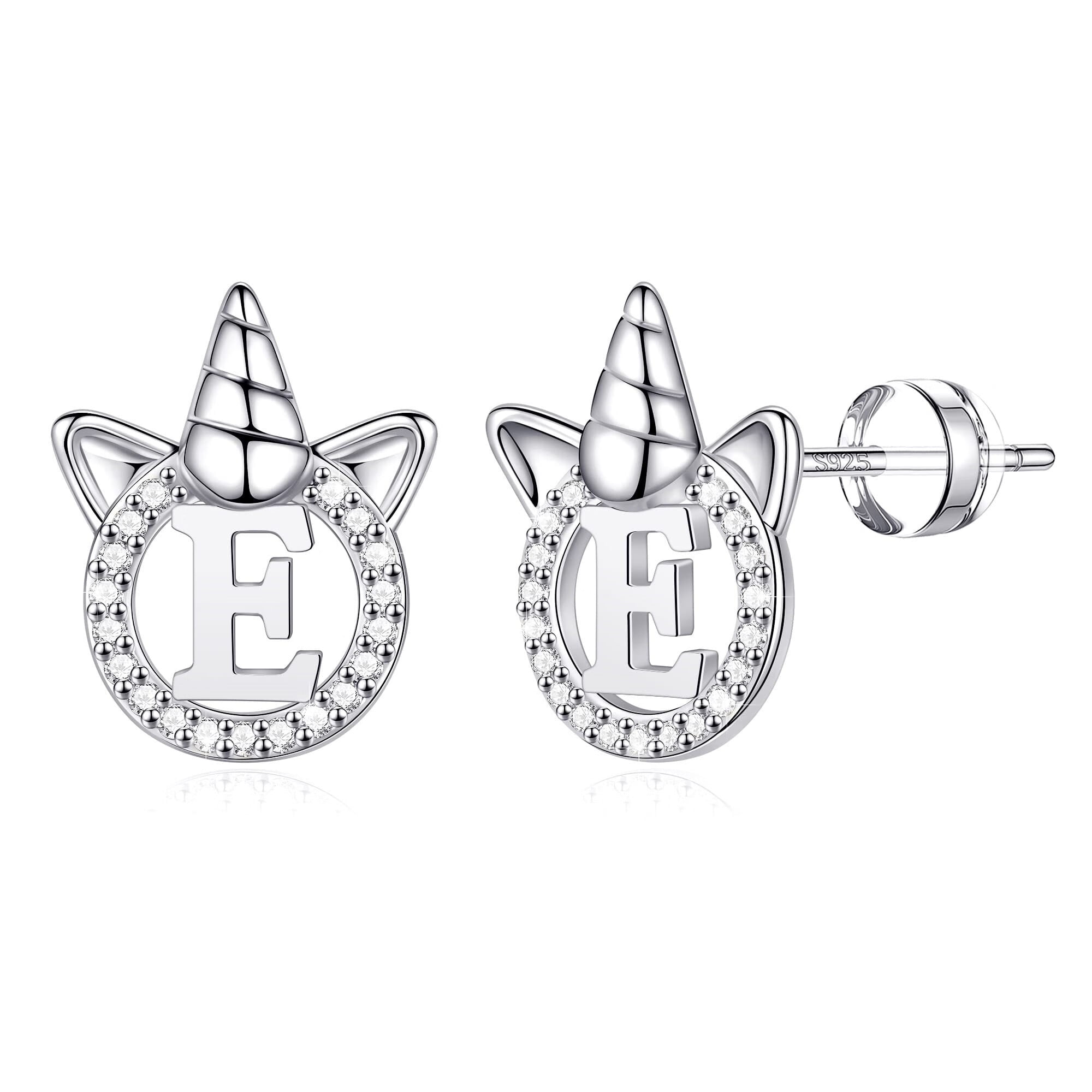 IEFSHINY Unicorns Gifts for Women Earrings S925 Sterling Silver Post Little Women Earrings ...