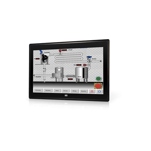 IEI Technology DM-F24A/PC-R40, Industrial monitor 24 inch 250 cd/m FHD ...