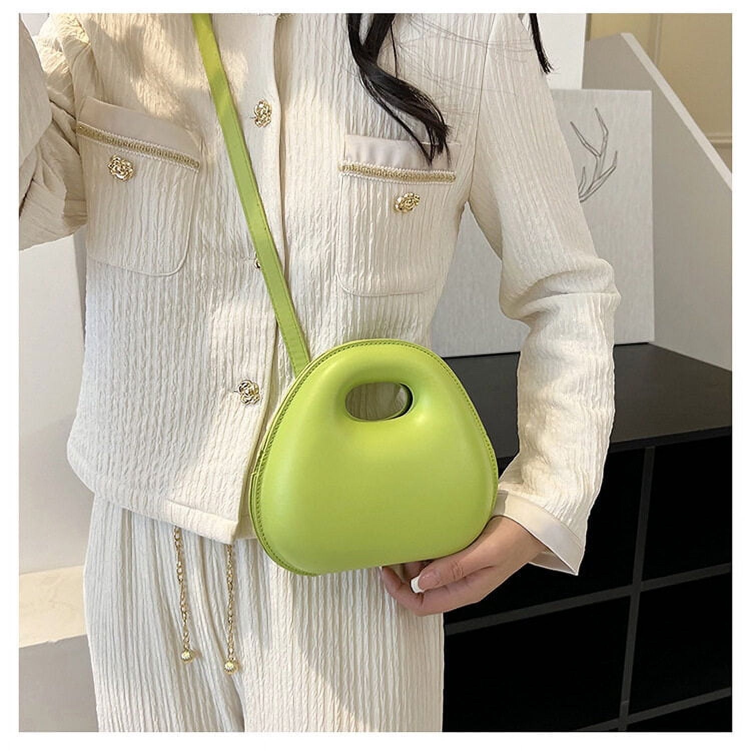 IELGY Portable small round bag women's trendy fashion commuter shoulder ...