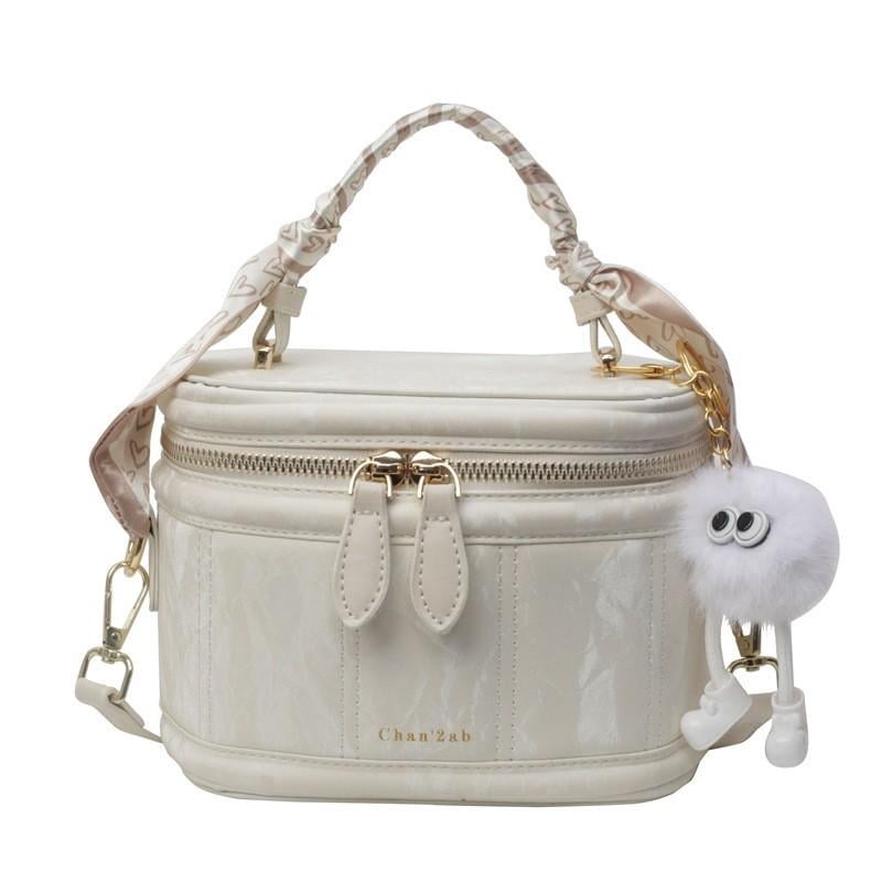IELGY portable box bag, retro fashion small square bag, high-end niche ...