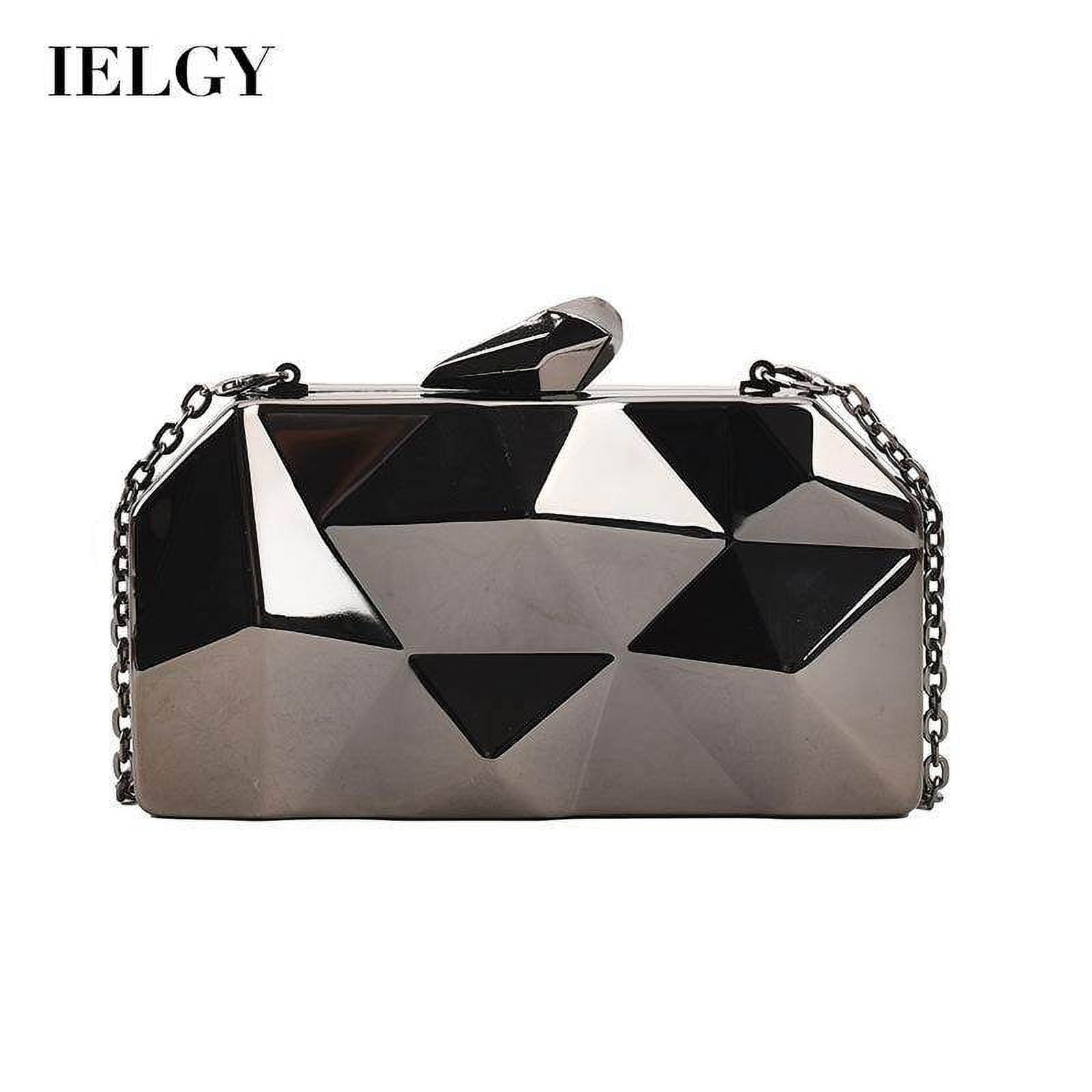 IELGY unique shiny rhombus design fashion cool cross-body bag for women ...
